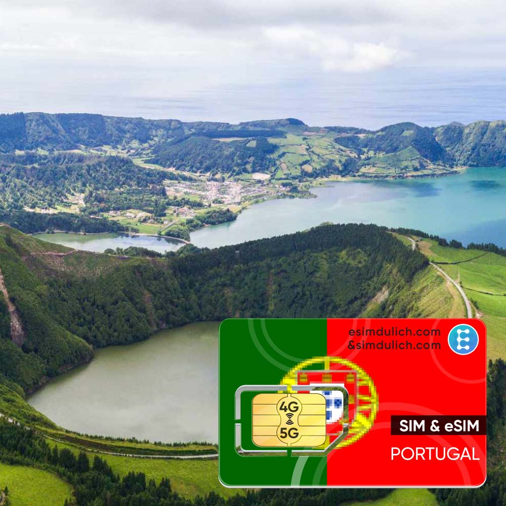 Sim Du Lịch Bồ Đào Nha (Portugal) - eSIM Du Lịch quốc tế